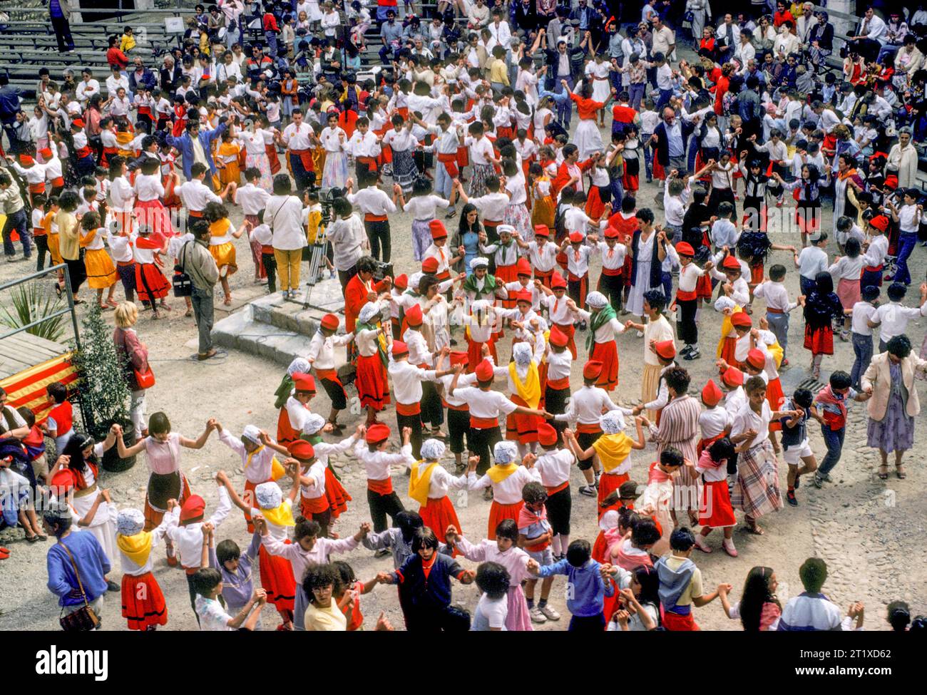 France. Catalan folk festival underway in the Palace of the Kings of ...