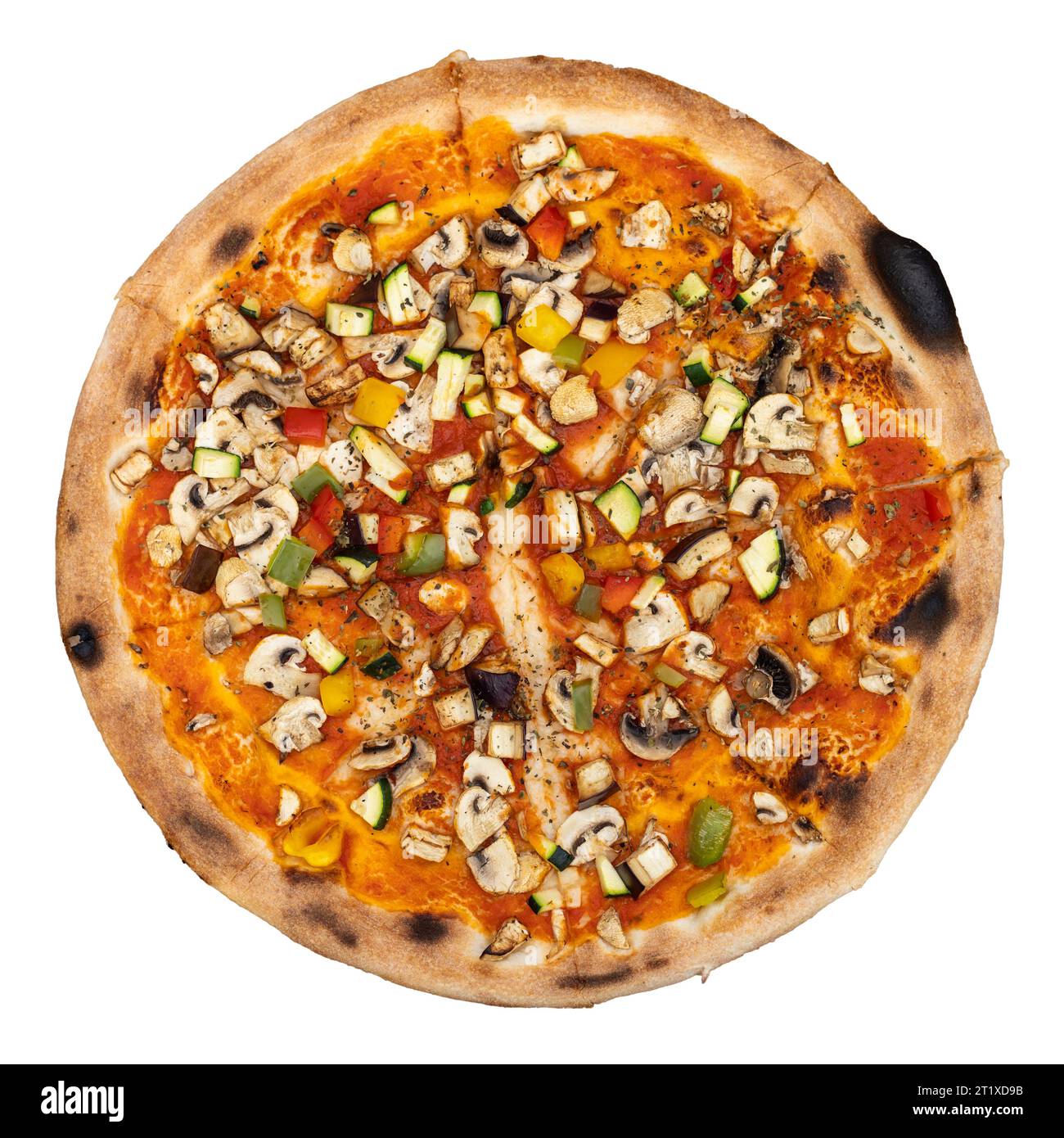 Pizza vegetariana hi-res stock photography and images - Alamy