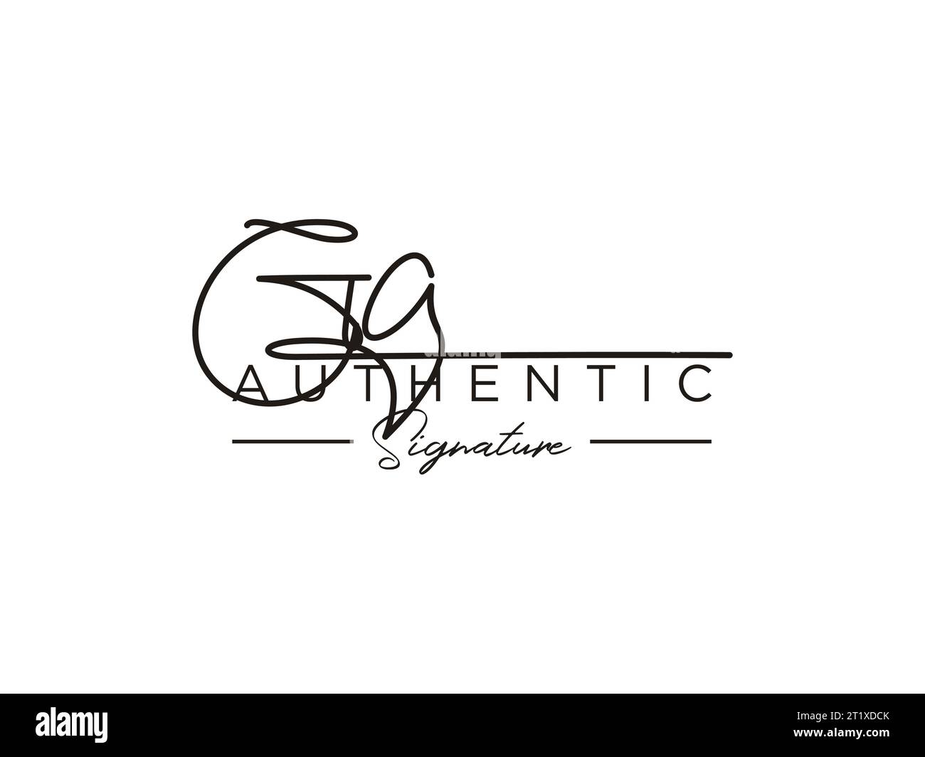 Ga minimalist logo hi-res stock photography and images - Alamy