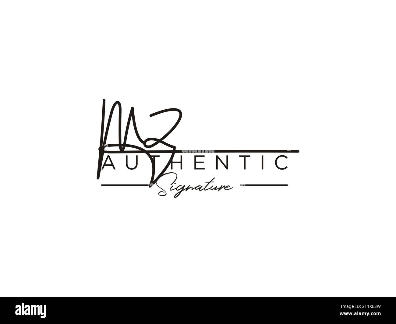 Mz logo vector vectors hi-res stock photography and images - Alamy