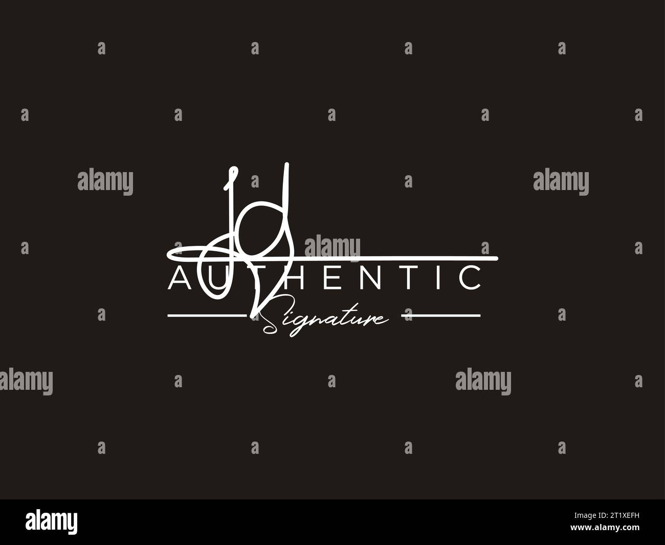 Jd signature hi-res stock photography and images - Alamy