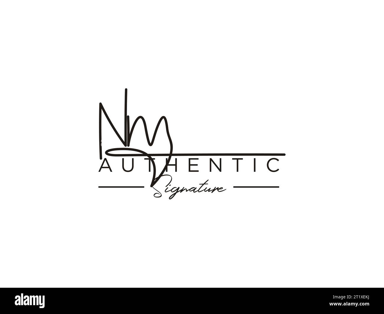Nm logo vector vectors hi-res stock photography and images - Alamy
