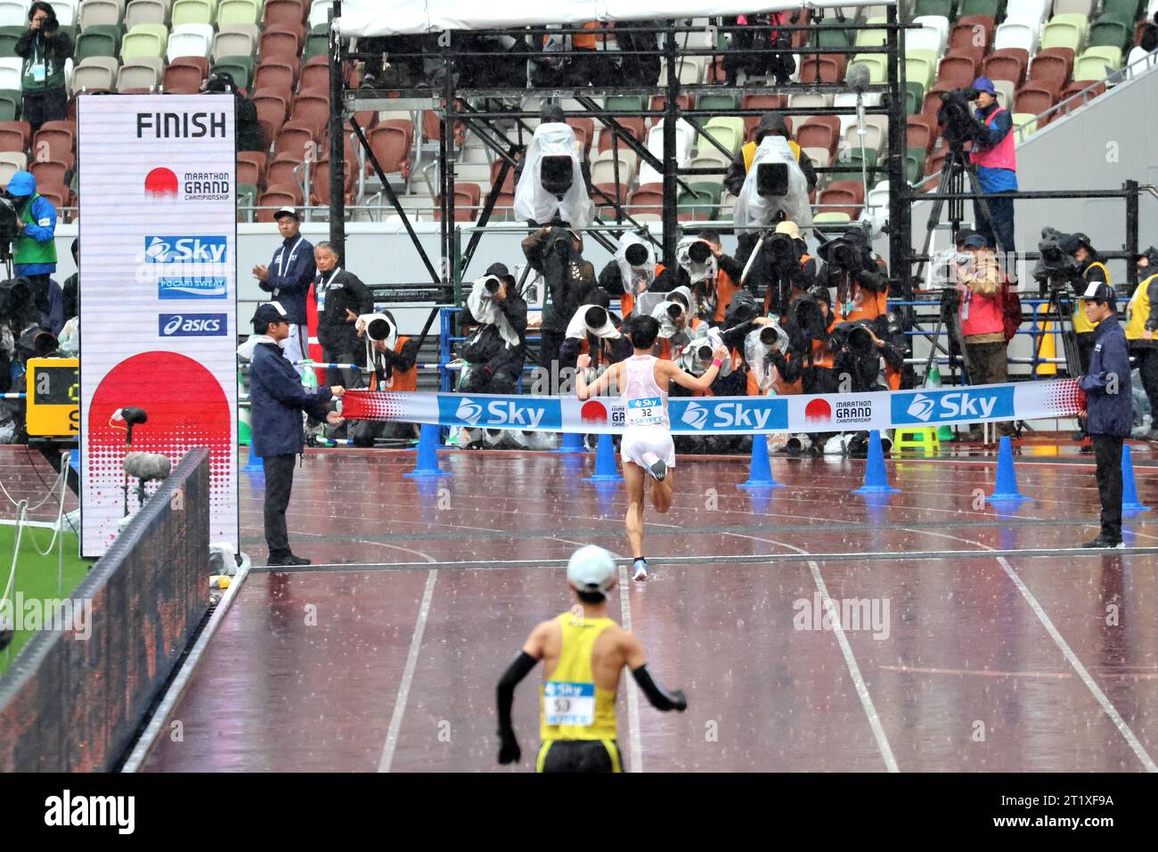 Japan National Stadium, Tokyo, Japan. 15th Oct, 2023. Naoki Koyama ...