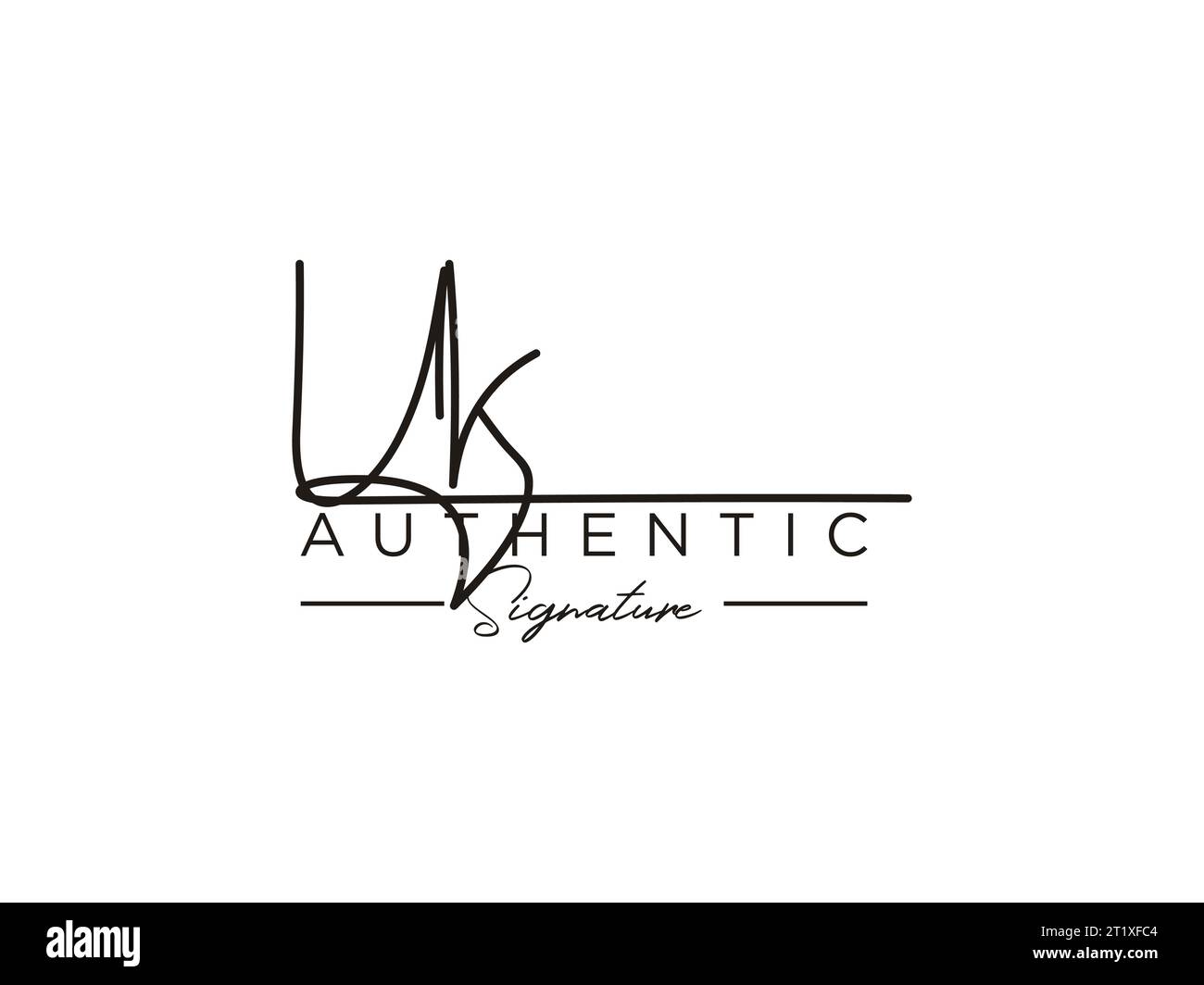 Uk signature Stock Vector Images - Alamy