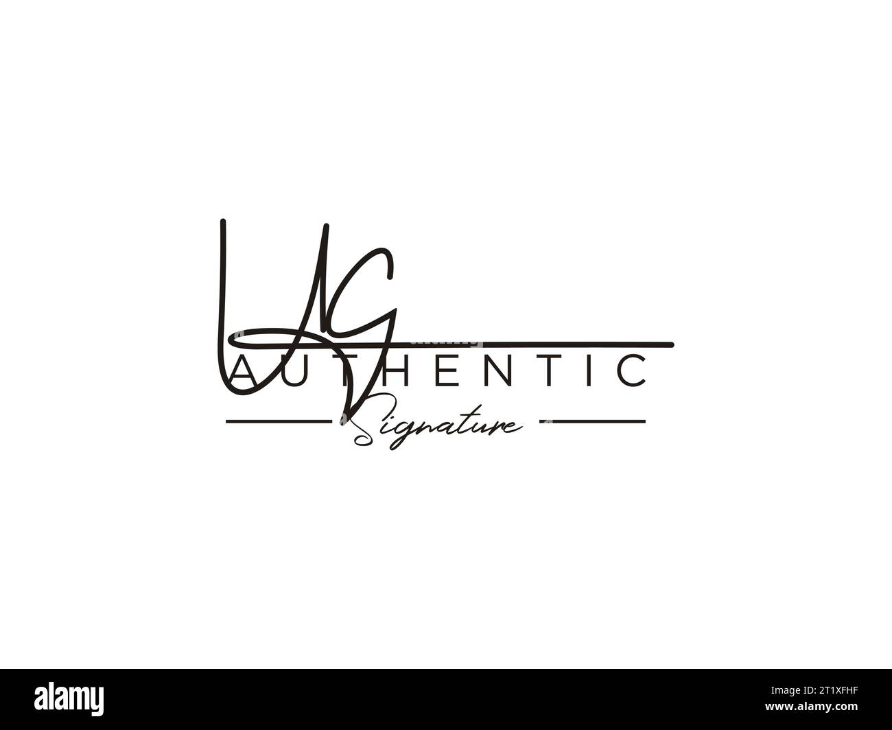UC Signature Logo Template Vector Stock Vector Image & Art - Alamy