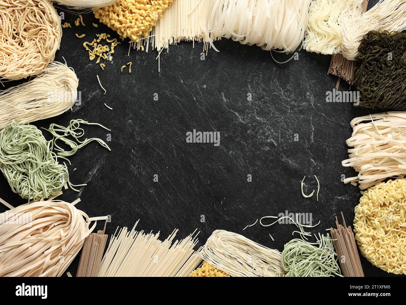 Various Type Raw Asian Noodle, Soba, Ramen, Ramyeon, Misua, Char Kway ...