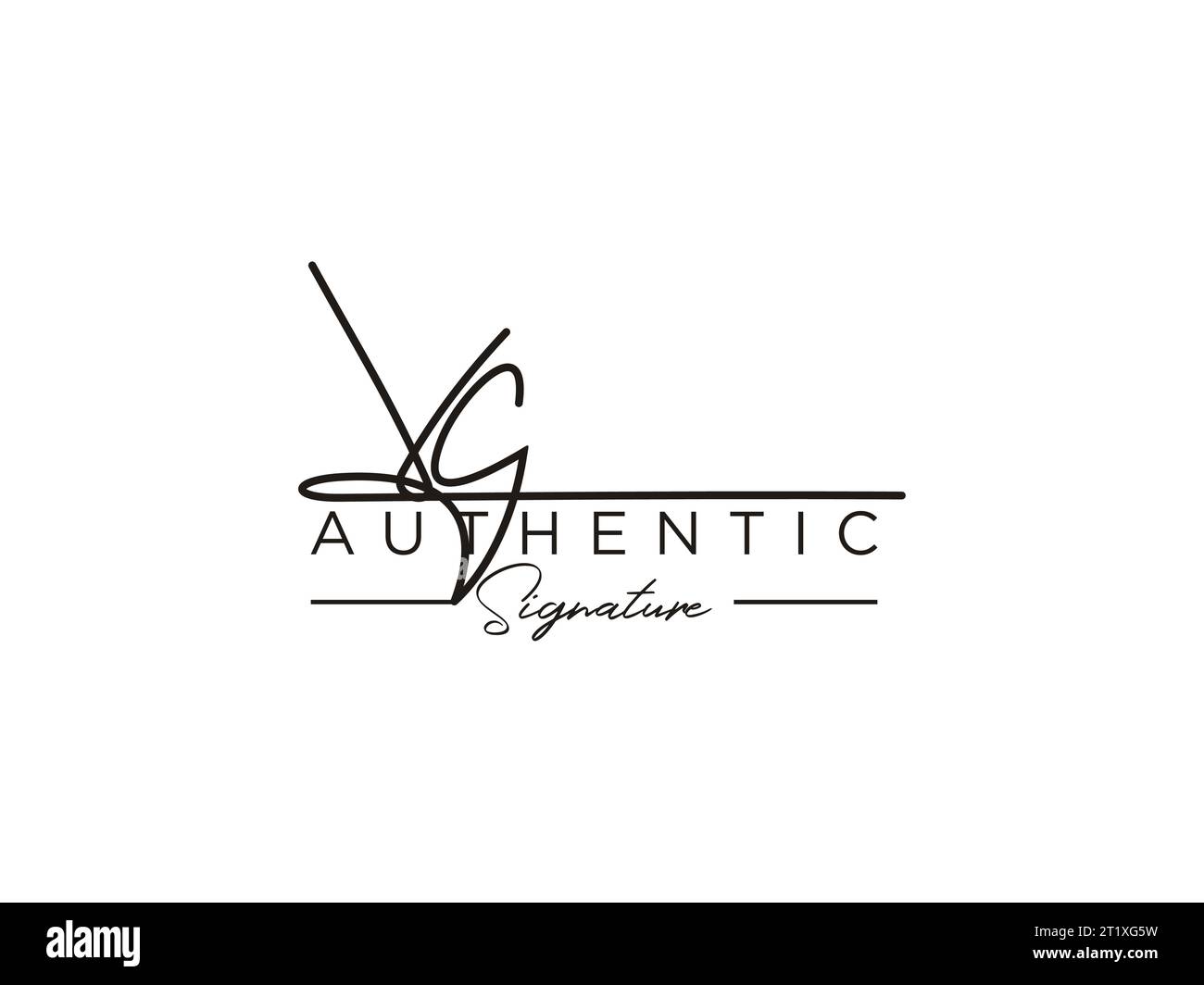 Vc signature hi-res stock photography and images - Alamy
