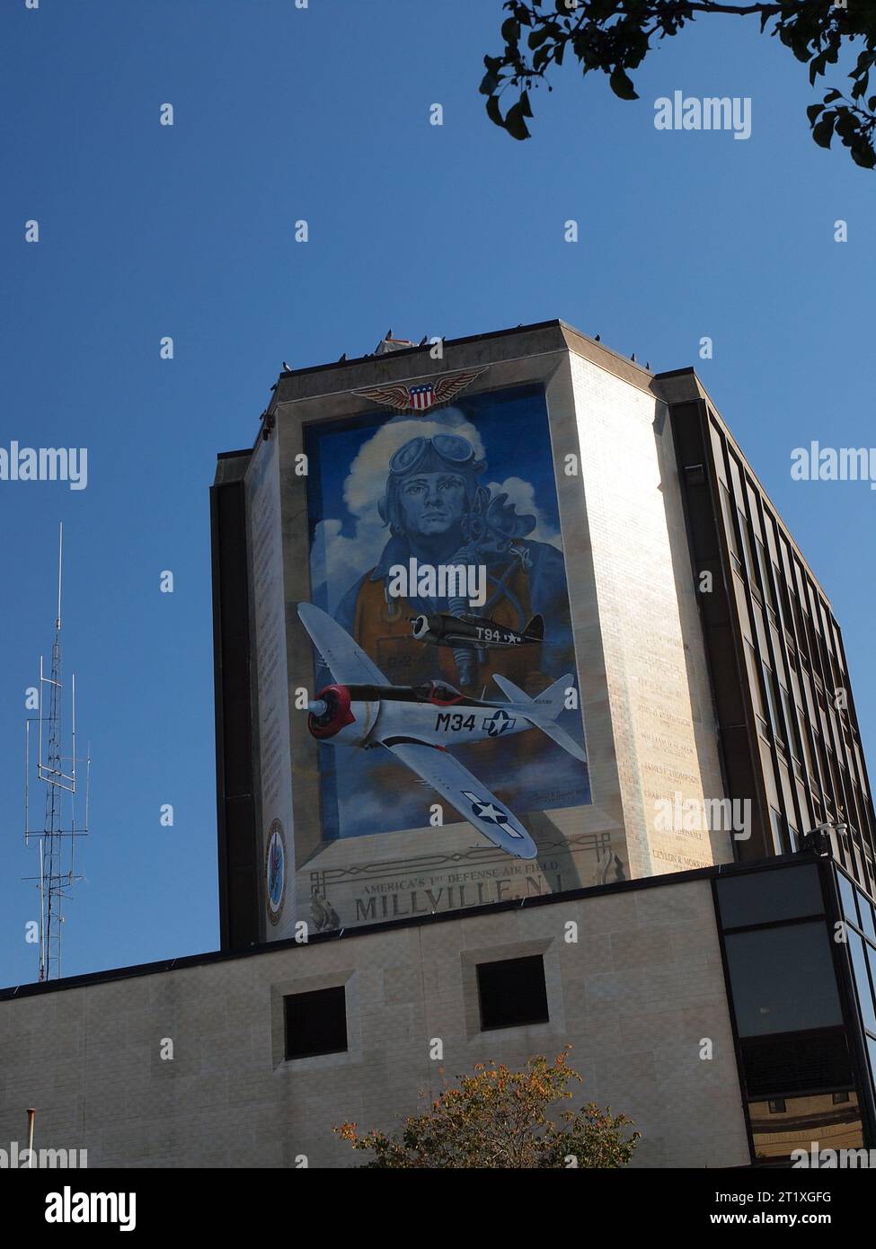 Millville, New Jersey mural depicting the towns contributions to the ...