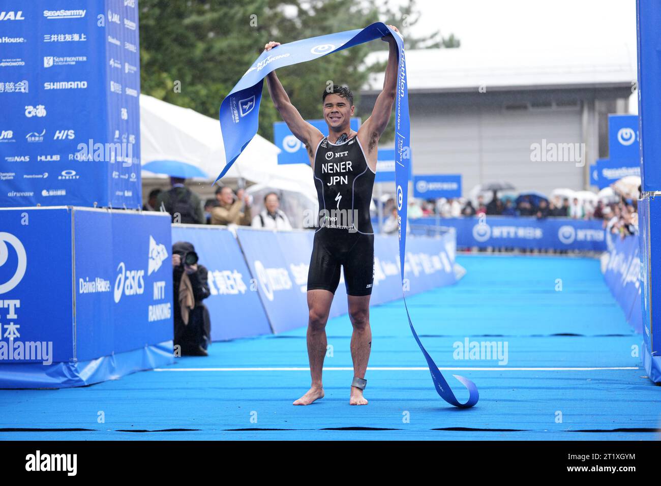 Odaiba, Tokyo, Japan. 15th Oct, 2023. Kenji Nener Triathlon : the 29th ...