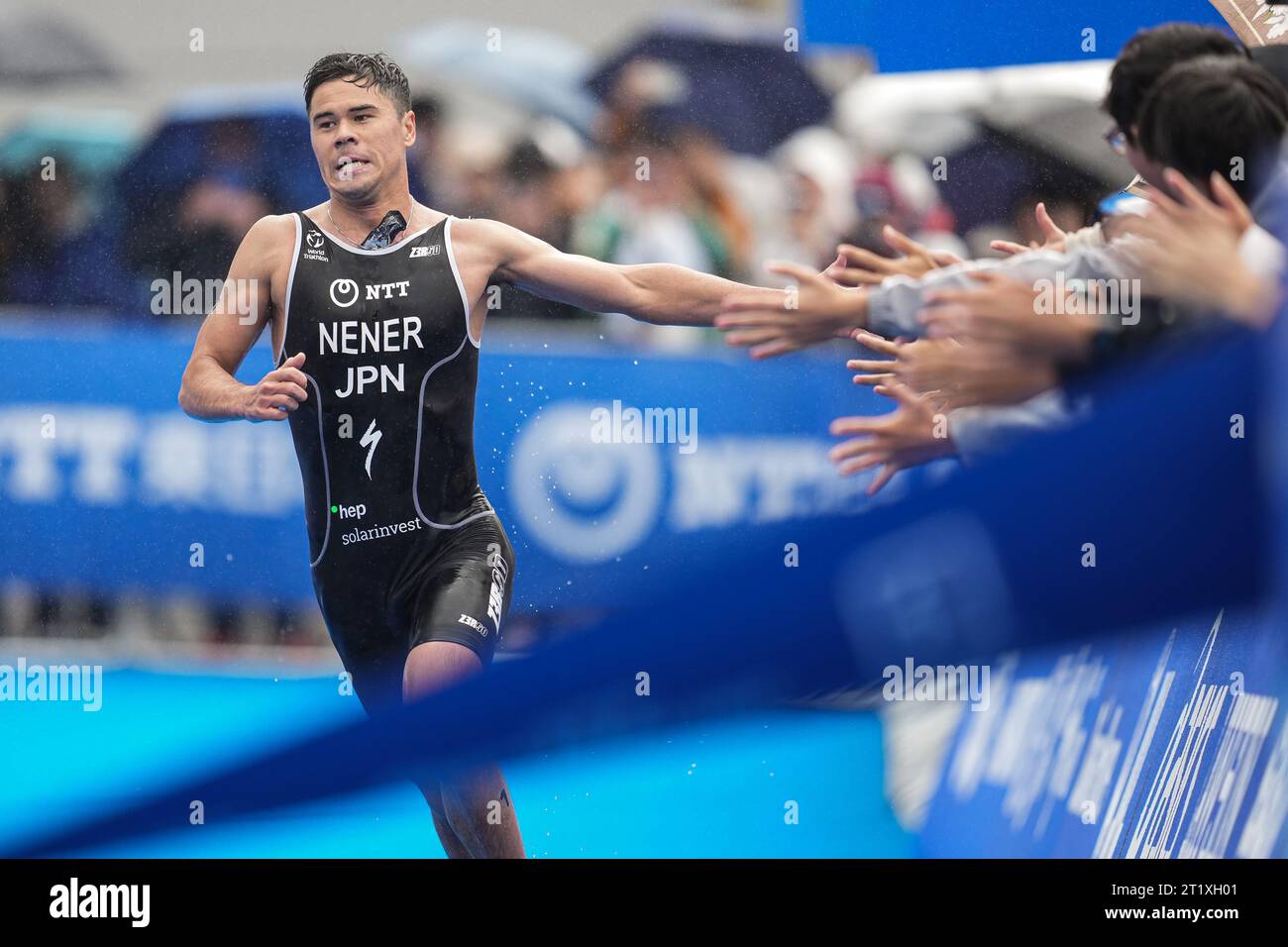 Odaiba, Tokyo, Japan. 15th Oct, 2023. Kenji Nener Triathlon : the 29th ...
