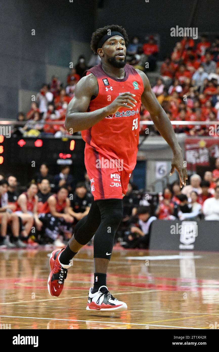 Funabashi Arena, Chiba, Japan. 14th Oct, 2023. Ira Brown (Jets ...