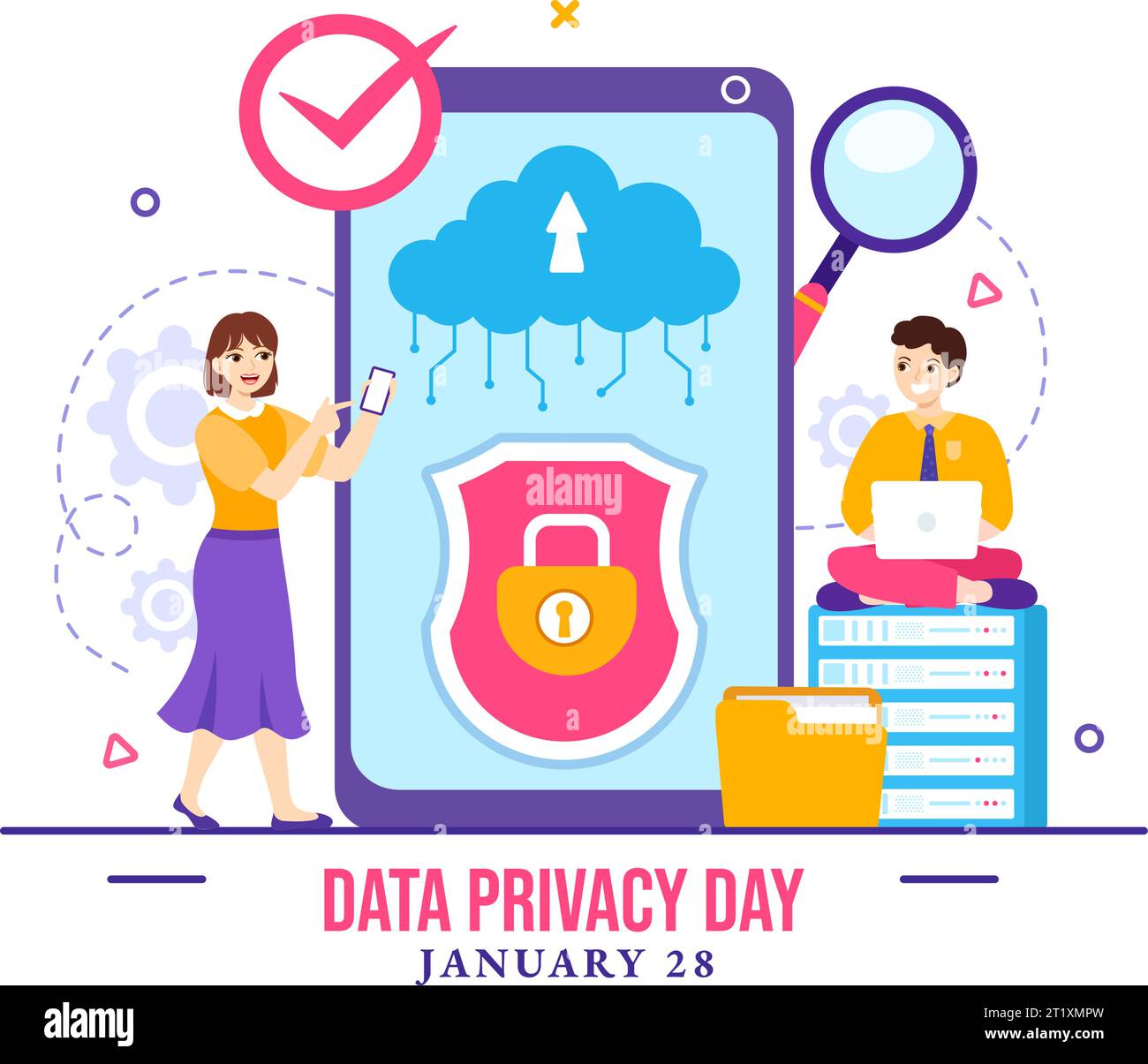 Protect illustration Stock Vector Images - Alamy