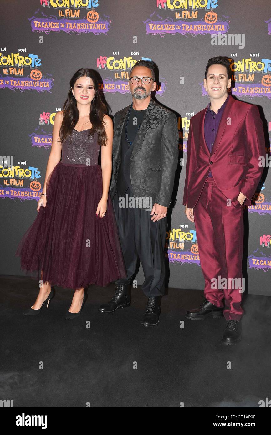 Rome, Italy. 15th Oct, 2023. Rome, The Space Cinema Moderno Red Carpet ...