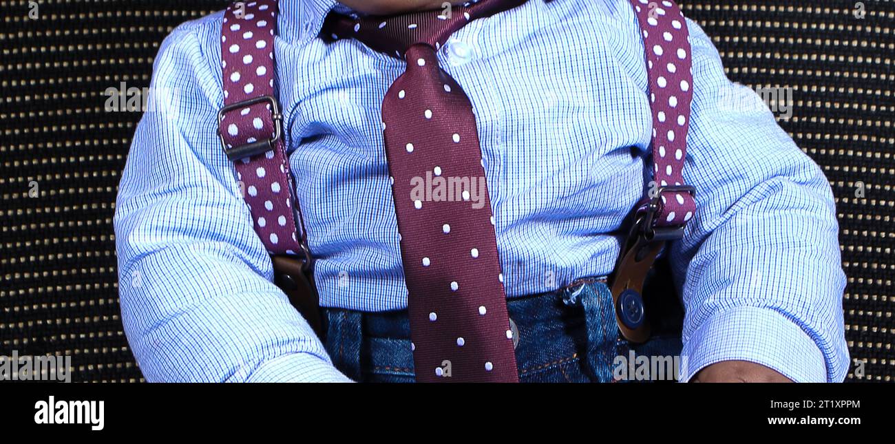 Kid's Smartly Dressed Stock Photo - Alamy