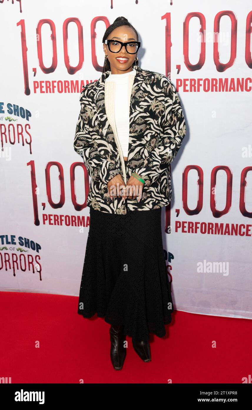 New York, USA. 15th Oct, 2023. Alyah Chanel Scott attends celebration ...