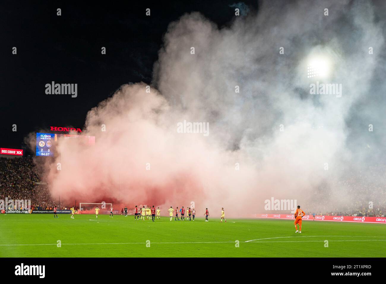Los Angeles, California, USA. 15th Oct, 2023. Club America and Chivas ...