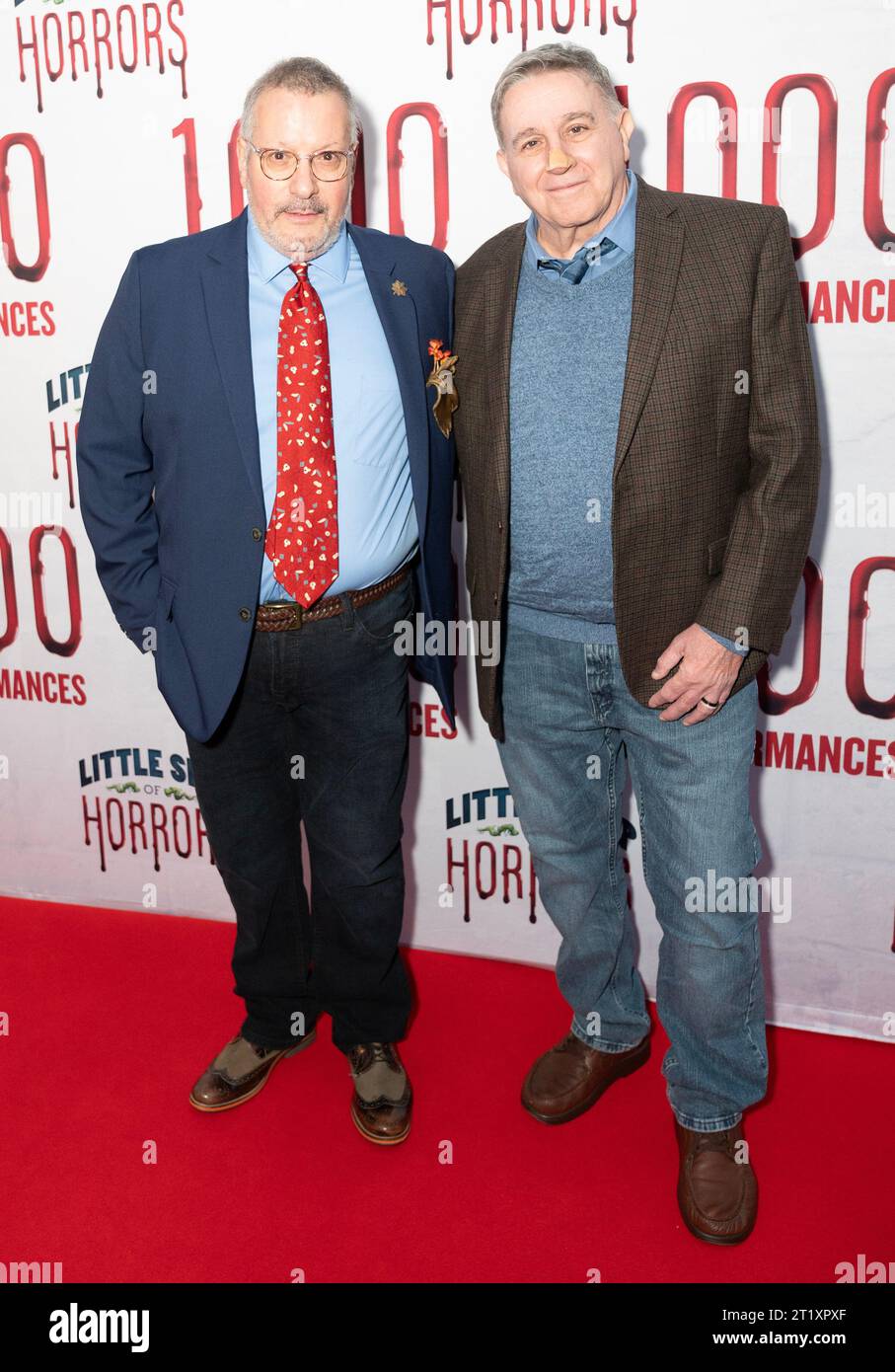 New York, USA. 15th Oct, 2023. Michael Iannucci (L) attends celebration ...