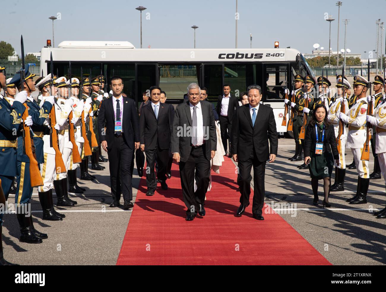 Beijing, China. 16th Oct, 2023. Sri Lankan President Ranil ...
