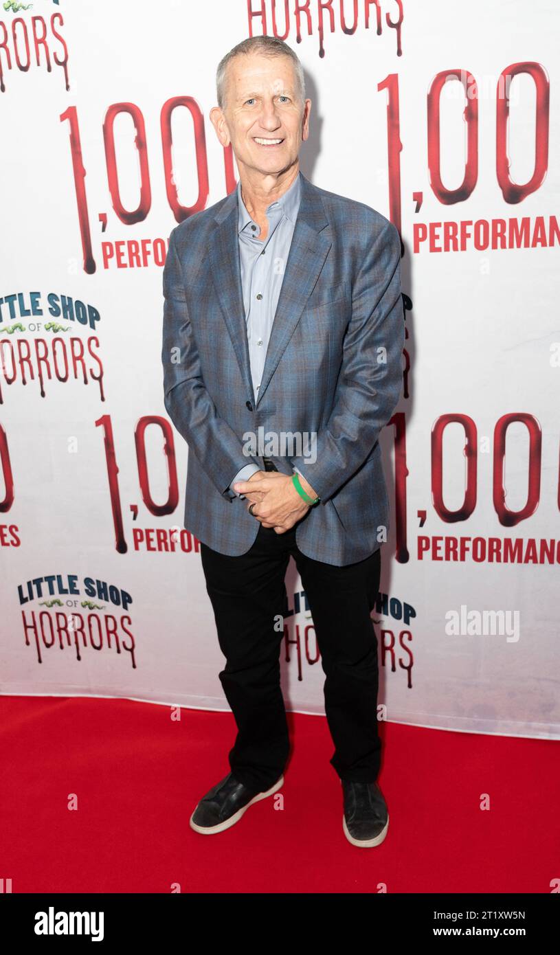 Tom Kirdahy attends celebration of 100th performance of Little Shop of ...