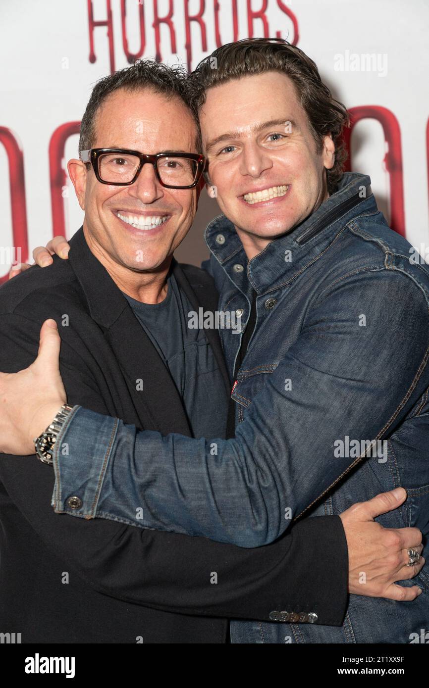 Michael Mayer and Jonathan Groff attend celebration of 100th ...