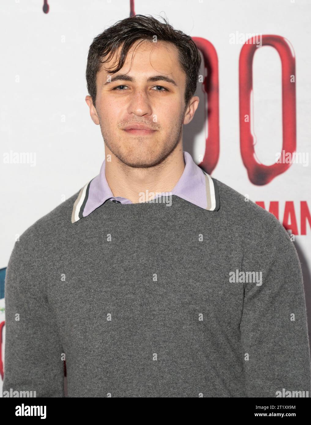 Chris Olsen attends celebration of 100th performance of Little Shop of ...