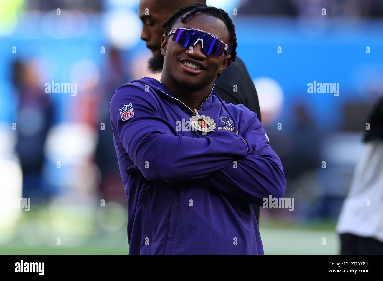 Tottenham Hotspur Stadium, London, UK. 15th Oct, 2023. NFL UK Football ...