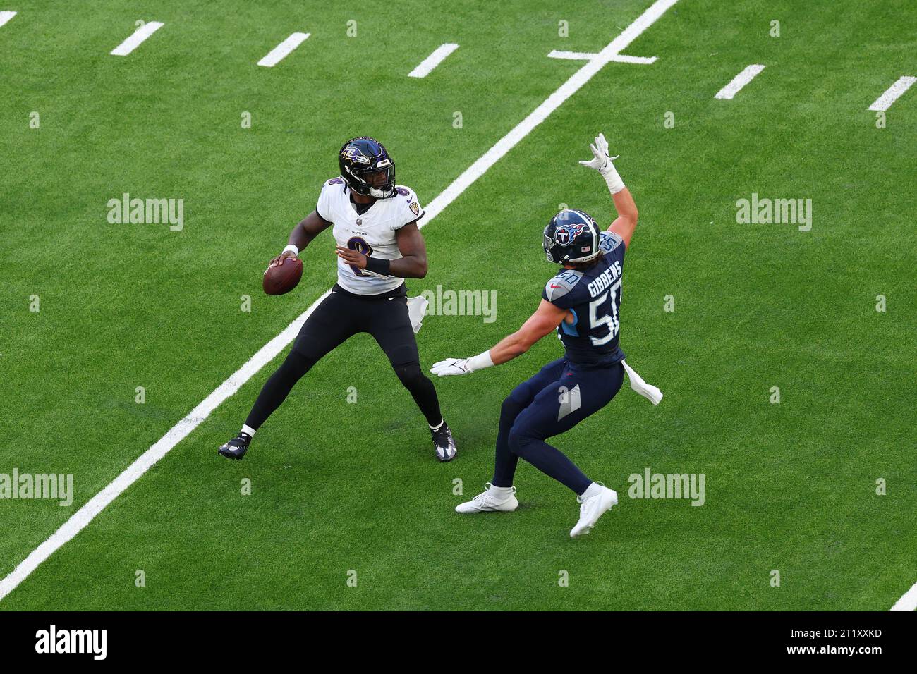 Tottenham Hotspur Stadium, London, UK. 15th Oct, 2023. NFL UK Football ...