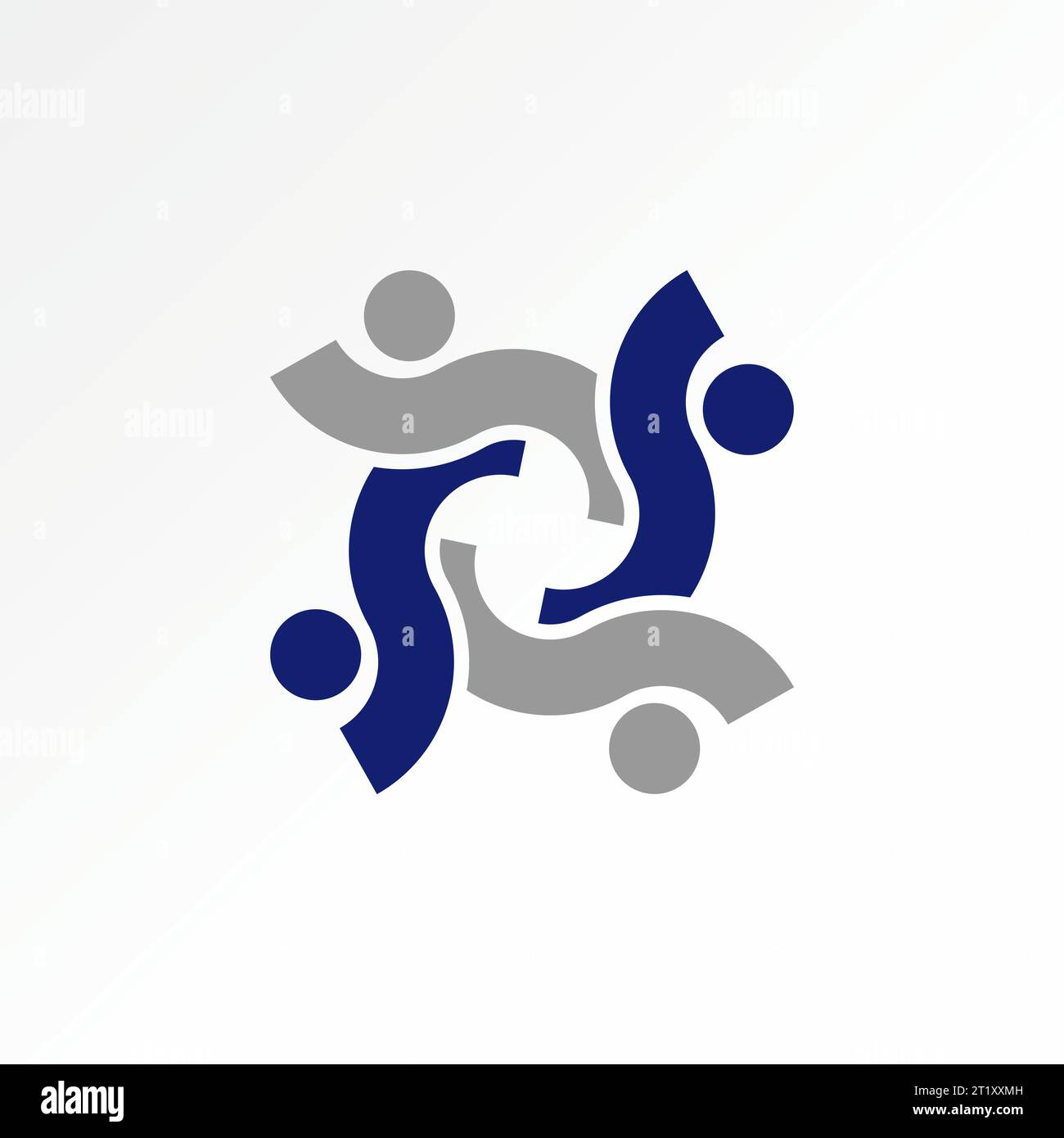 Logo design graphic concept creative abstract premium vector sign stock ...