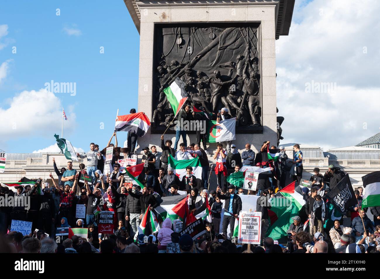Protest For Palestine After Escalation Of Military Action In The Gaza