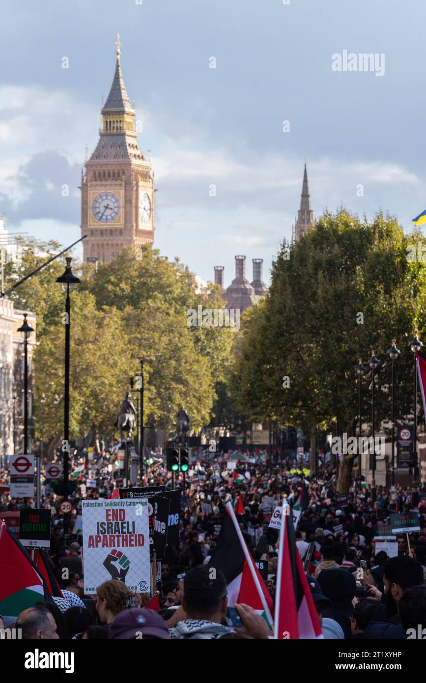Protest For Palestine After Escalation Of Military Action In The Gaza