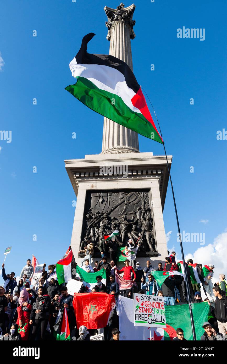 Protest For Palestine After Escalation Of Military Action In The Gaza