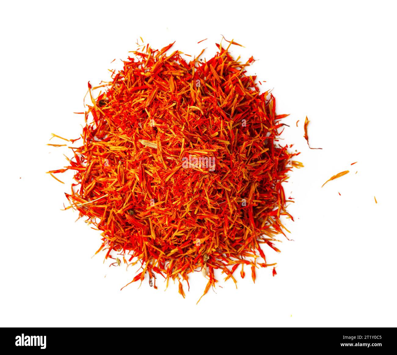 Safflower isolated on white hi-res stock photography and images - Alamy