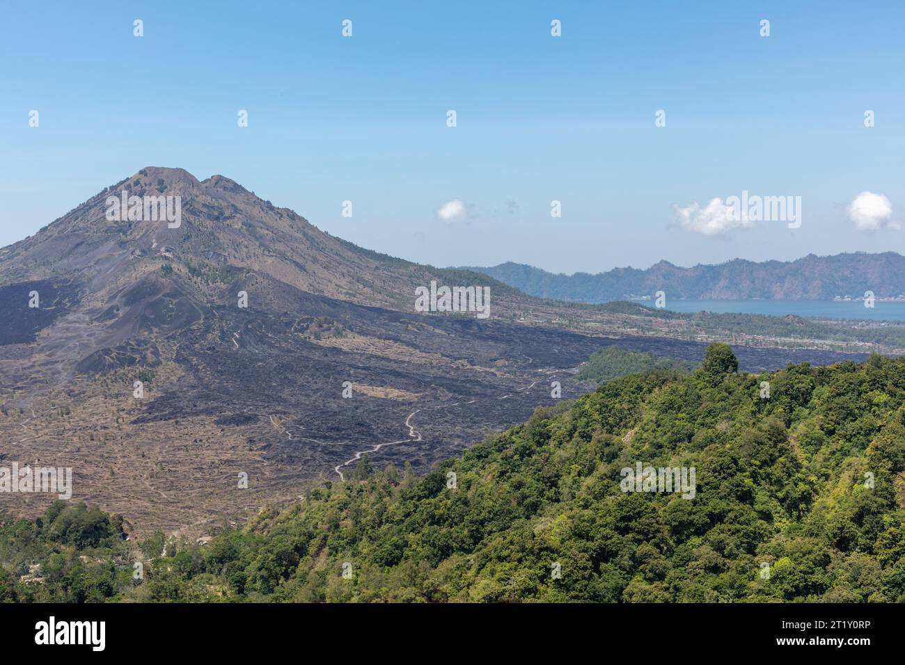 Lake volcano batur bali indonesia hi-res stock photography and images ...