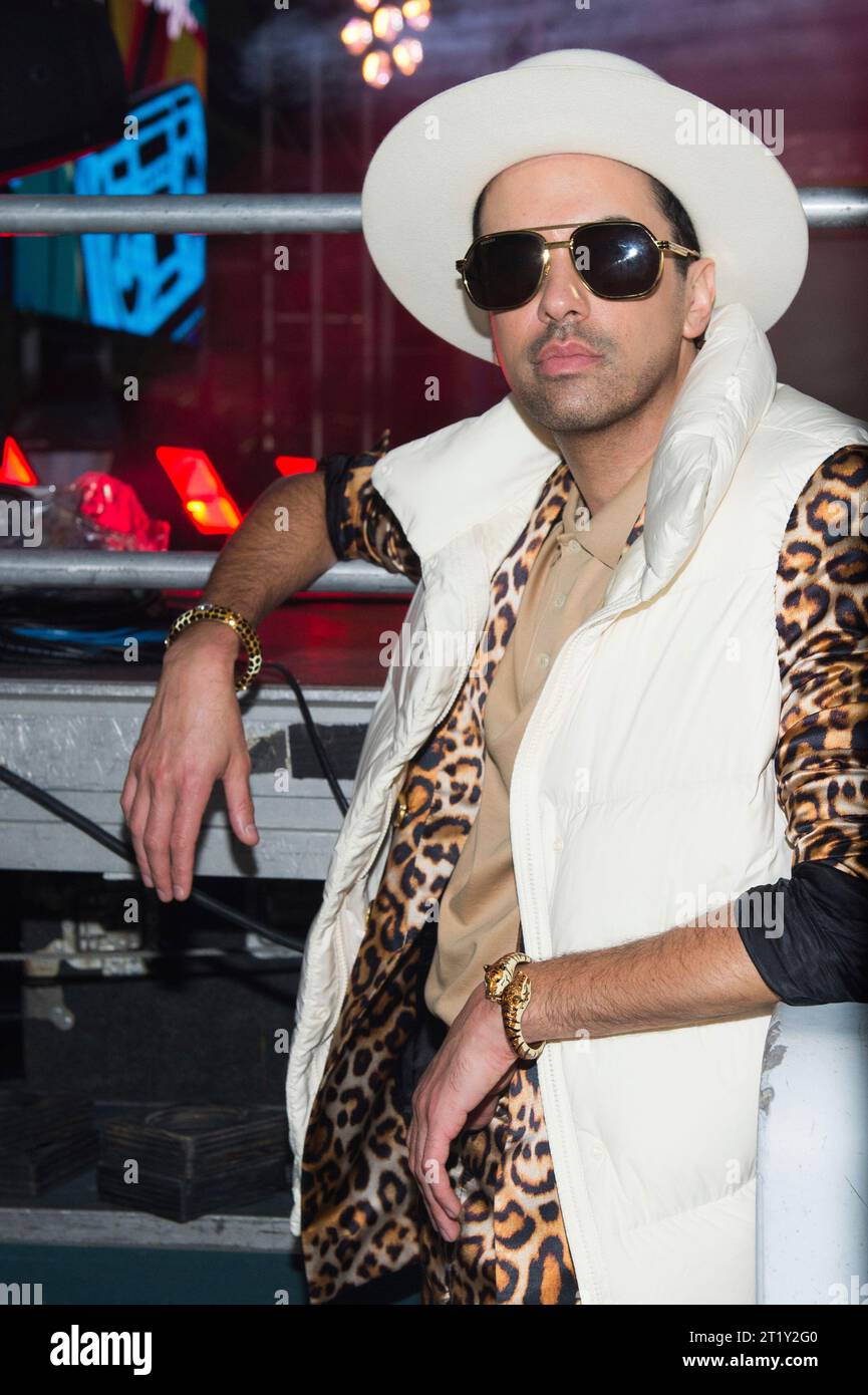 DJ Cassidy poses for a photo at The Cookout: Hip Hop's 50th Anniversary ...