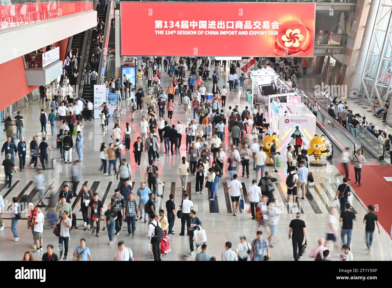 **CHINESE MAINLAND, HONG KONG, MACAU AND TAIWAN OUT** The 134th session ...