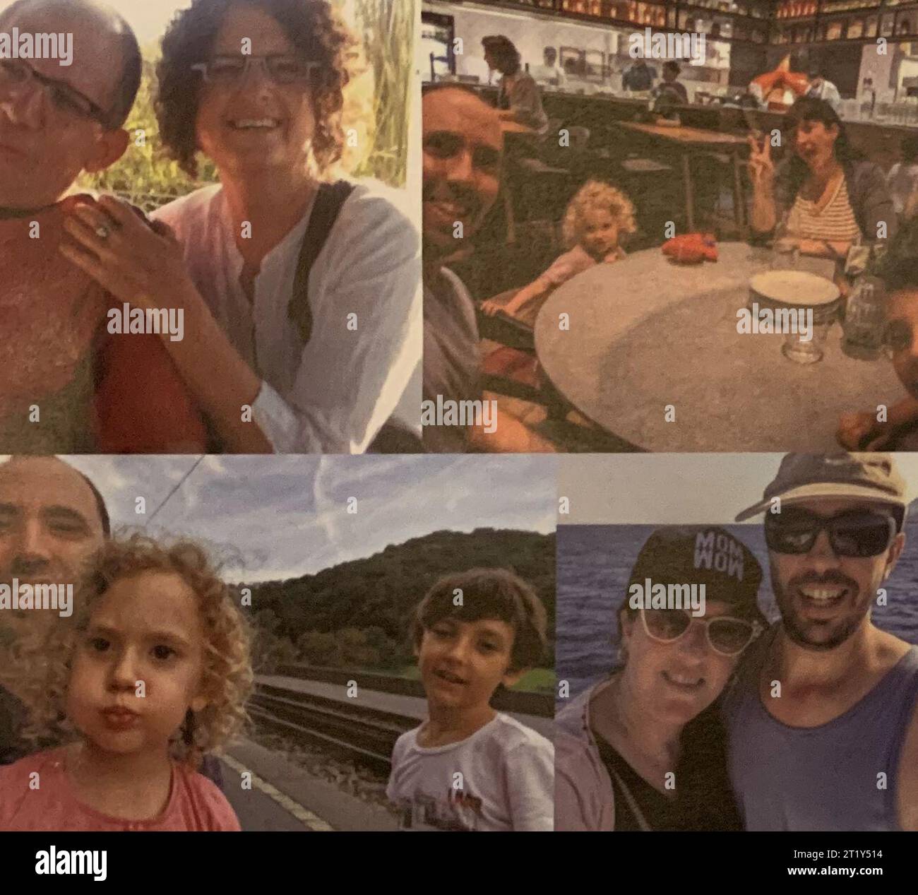 Paris, France. 15th Oct, 2023. Please hide children's faces prior to ...