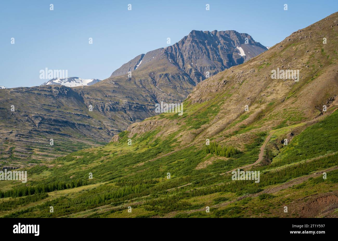 The Famous Route 1 or the Ring Road in Iceland Stock Photo - Alamy