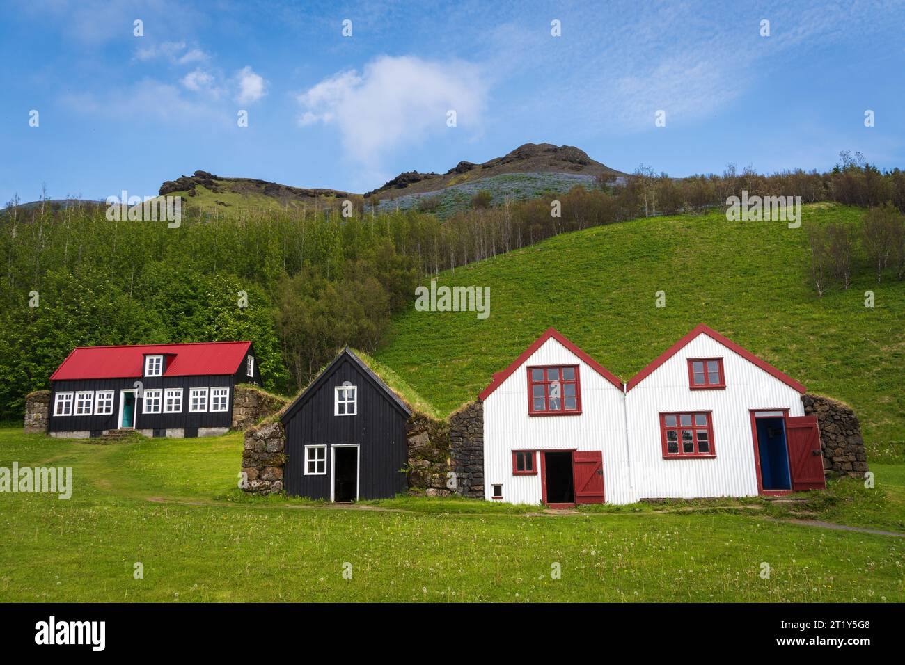Skogar Museum in South Iceland Stock Photo - Alamy