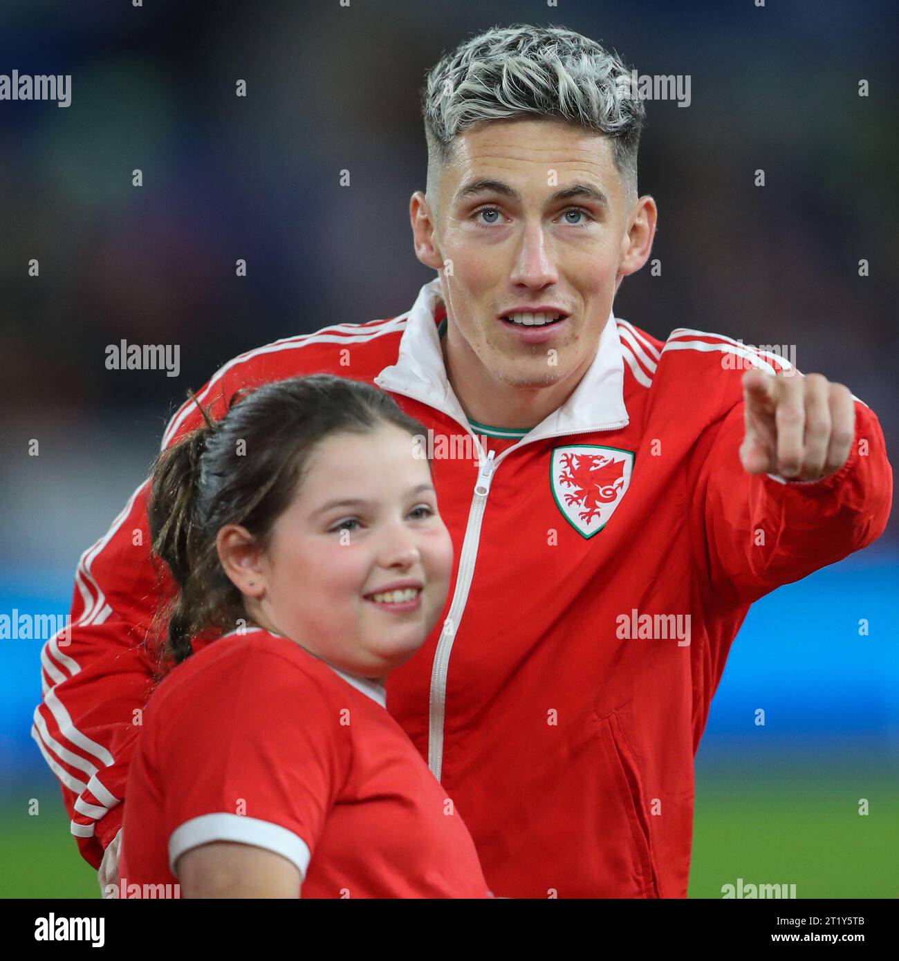Harry Wilson of Wales during the UEFA Euro 2024 Qualifiers match Wales ...