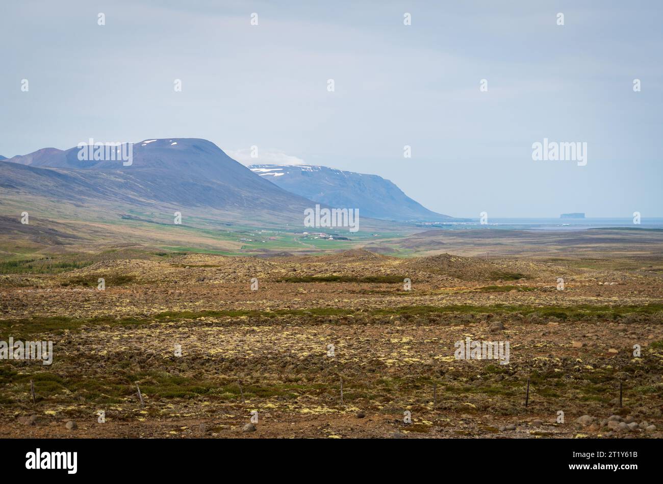 The Famous Route 1 or the Ring Road in Iceland Stock Photo - Alamy