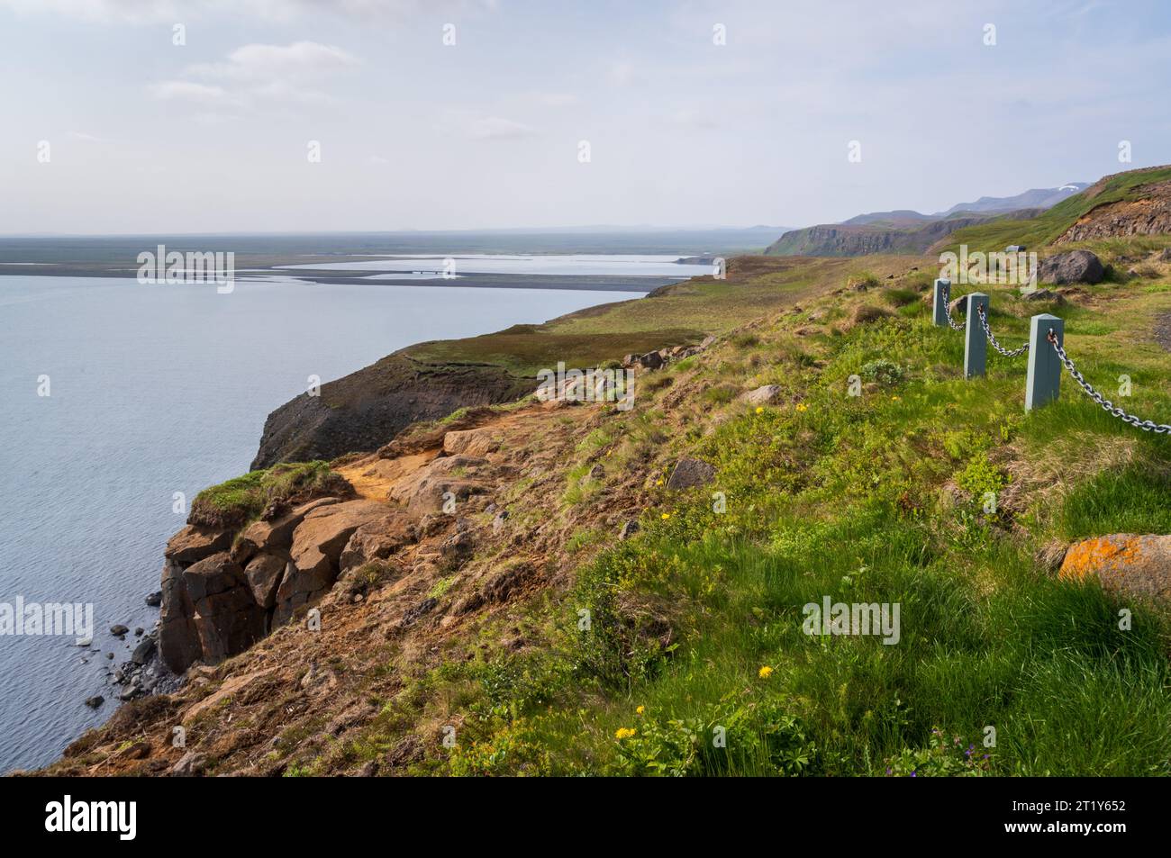 The Famous Route 1 or the Ring Road in Iceland Stock Photo - Alamy