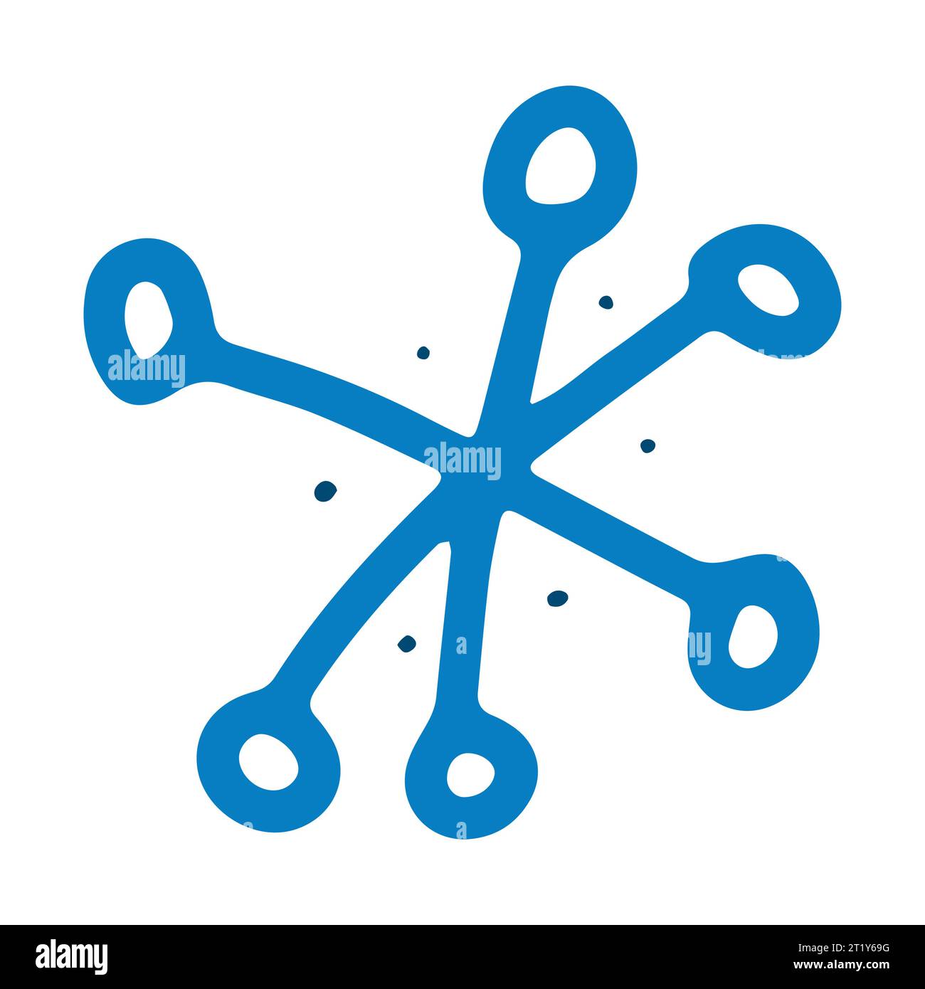 Snow on hand snowy Stock Vector Images - Alamy