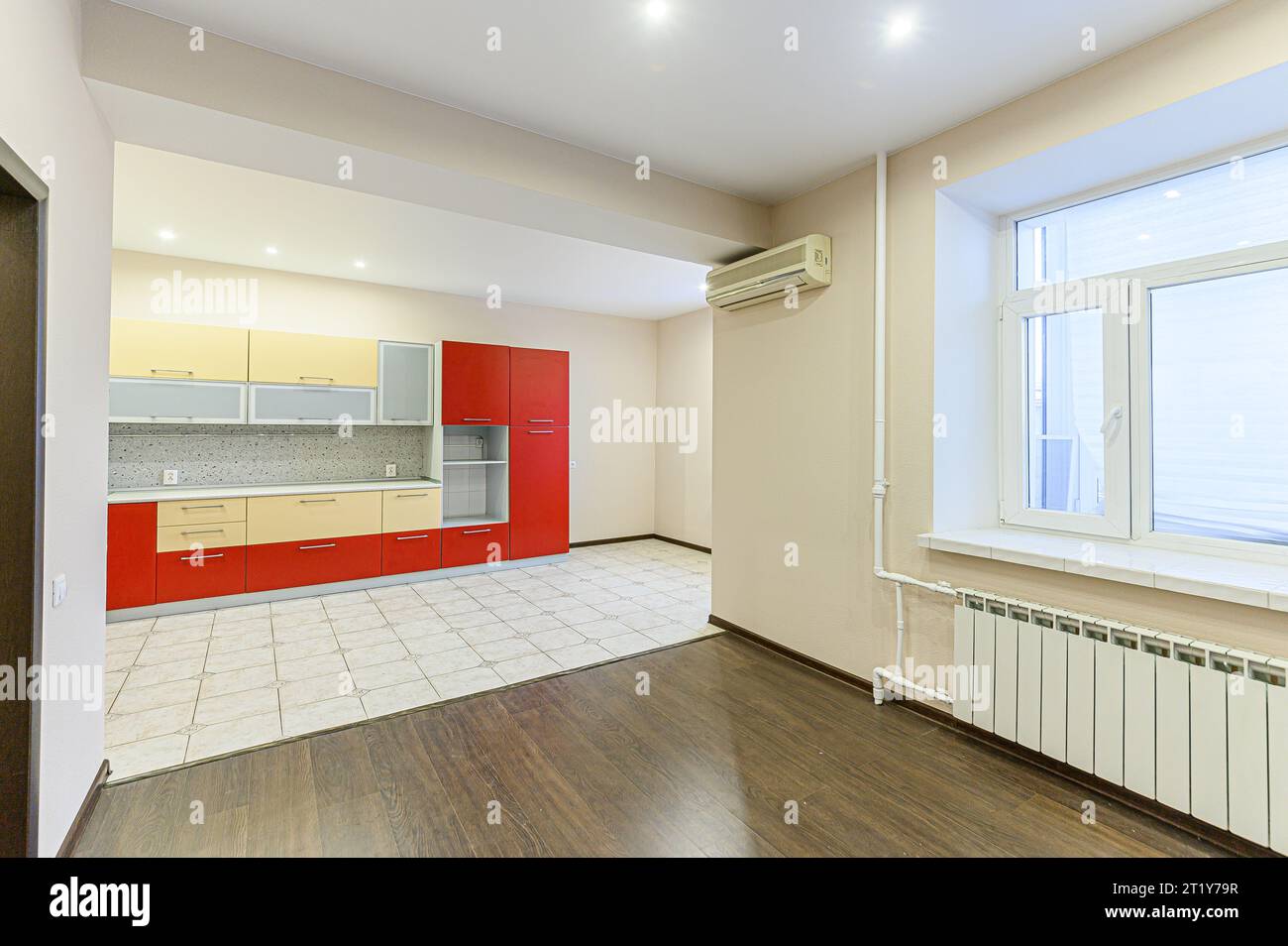 interior apartment empty room renovated Stock Photo - Alamy