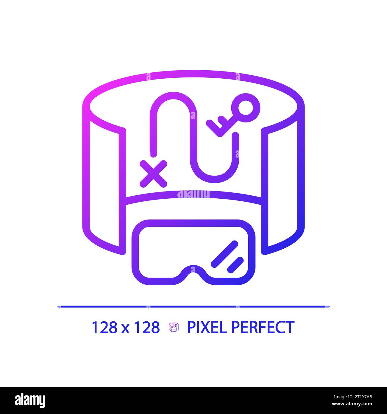 Futuristic innovative technology pictogram hi-res stock photography and ...