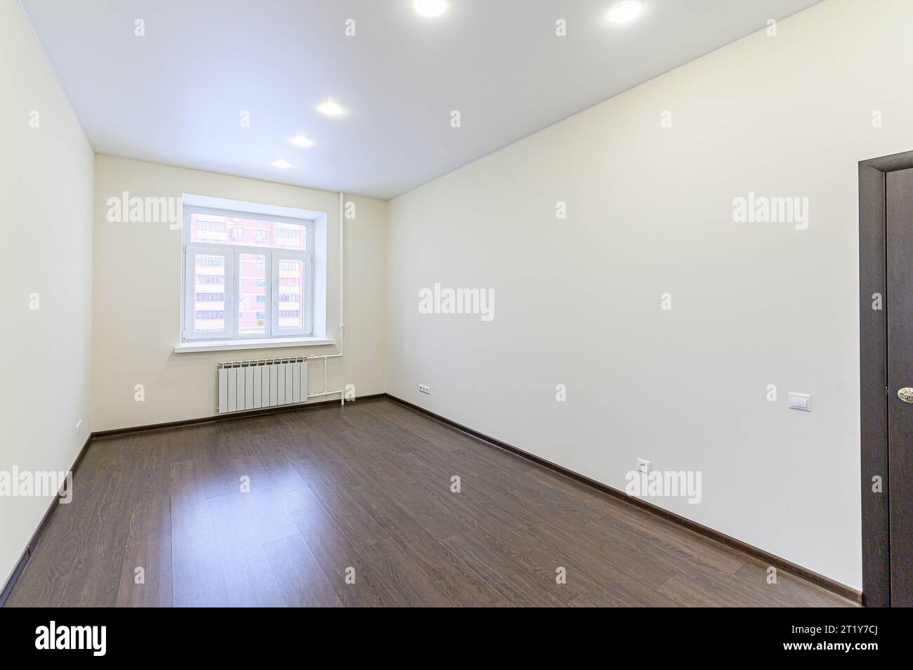 interior apartment empty room renovated Stock Photo - Alamy