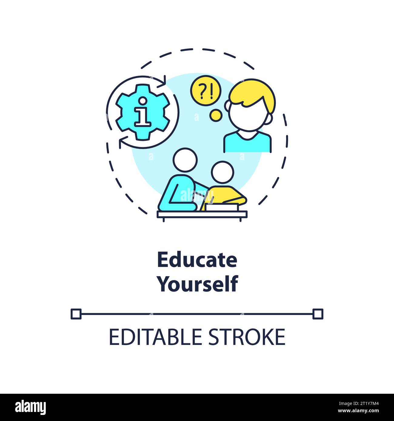 Self guidance Stock Vector Images - Alamy