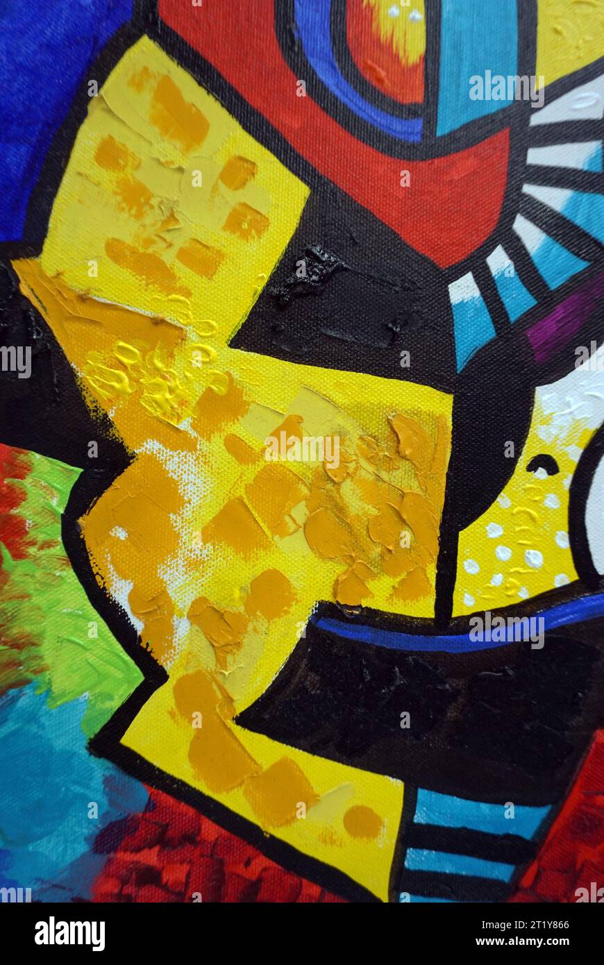 Abstract expressionism oil painting hi-res stock photography and images ...