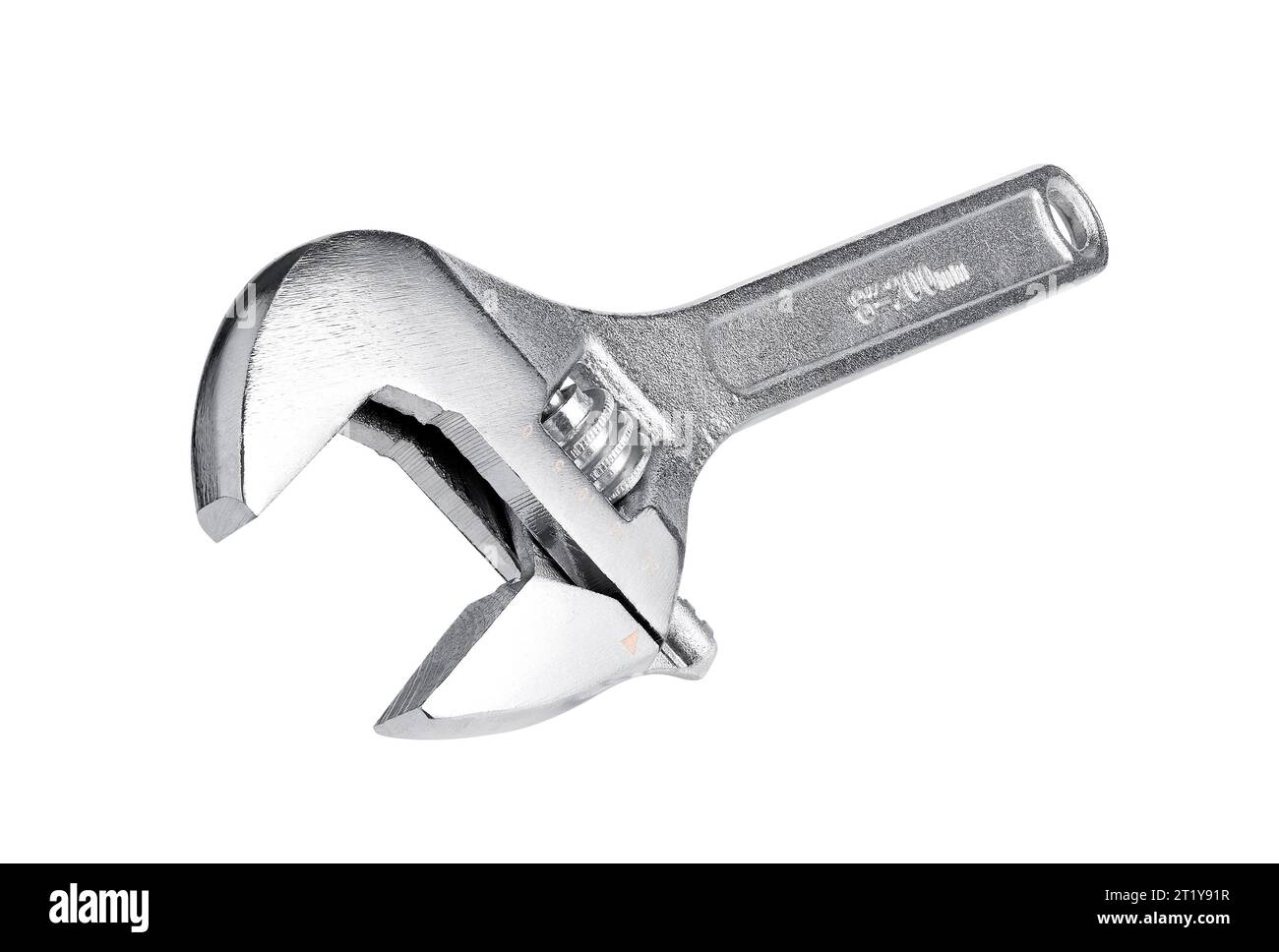 Spanner tool isolated on white background - clipping path included ...