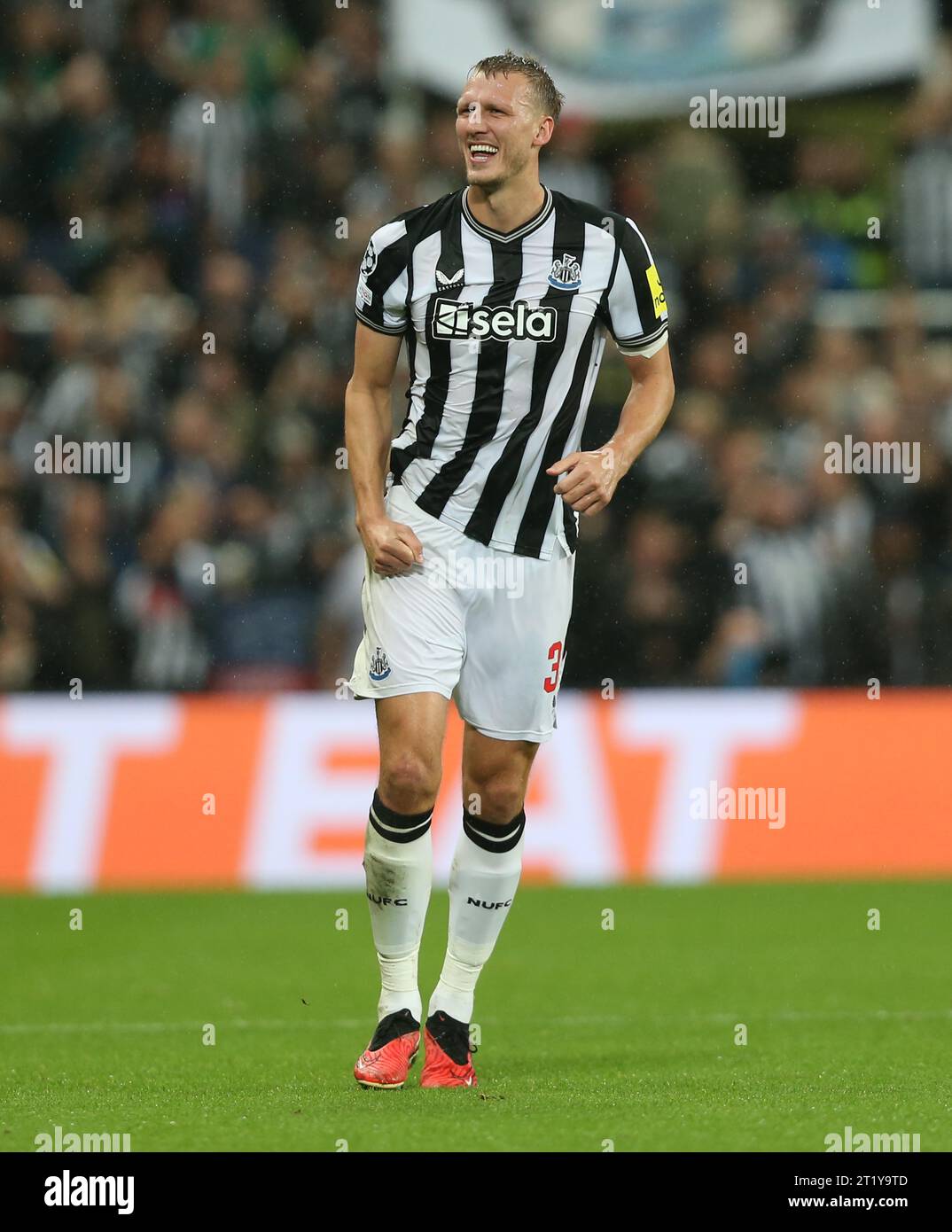 Dan Burn of Newcastle United. - Newcastle United v Paris Saint-Germain ...