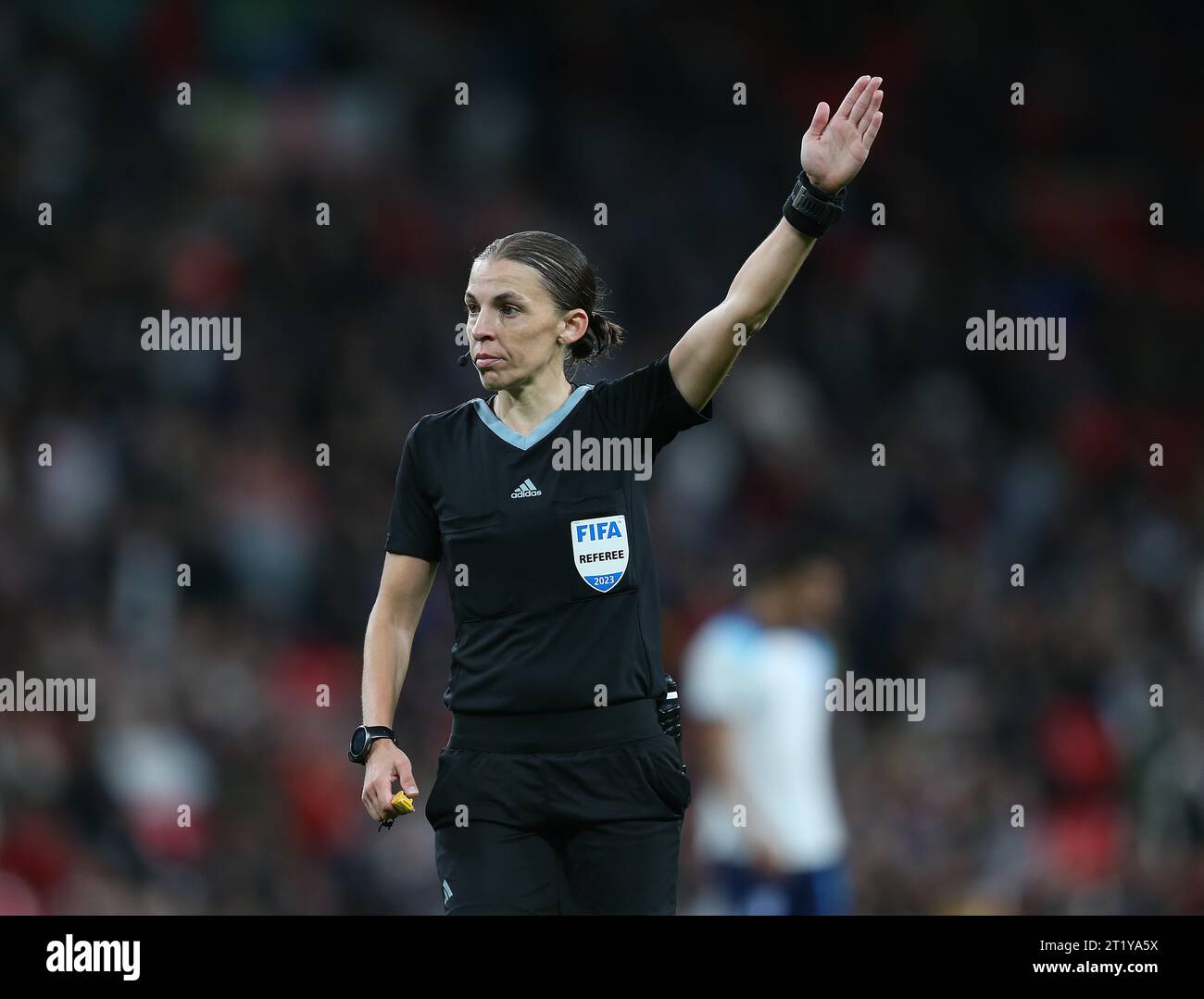 Referee, Stephanie Frappart. - England v Australia, International ...